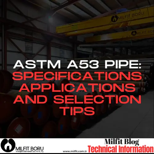 ASTM A53 Pipe: Specifications Applications and Selection Tips